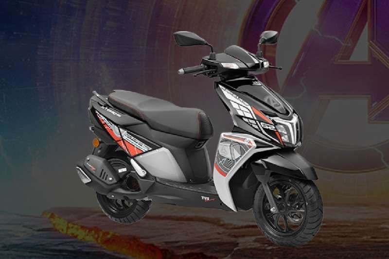 TVS NTORQ 125 SuperSquad Edition Ketambahan Spider-Man dan Thor
