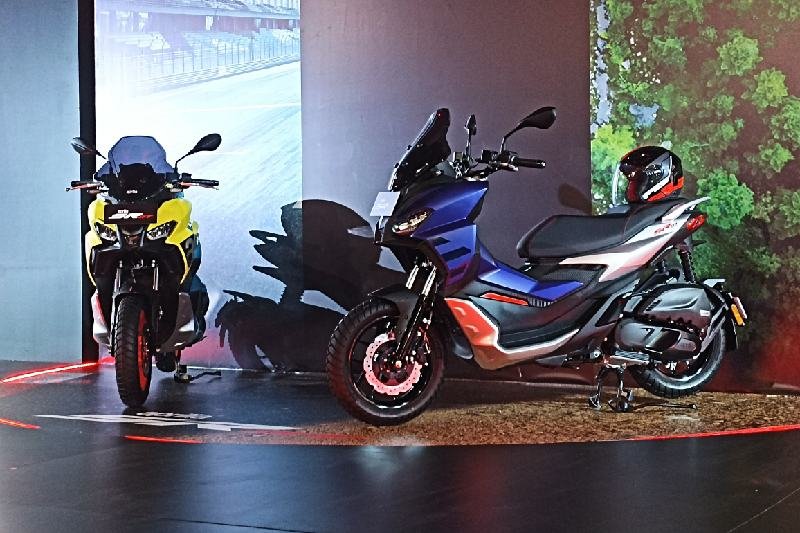 Skuter Matik Aprilia SR GT 200 Resmi Diluncurkan