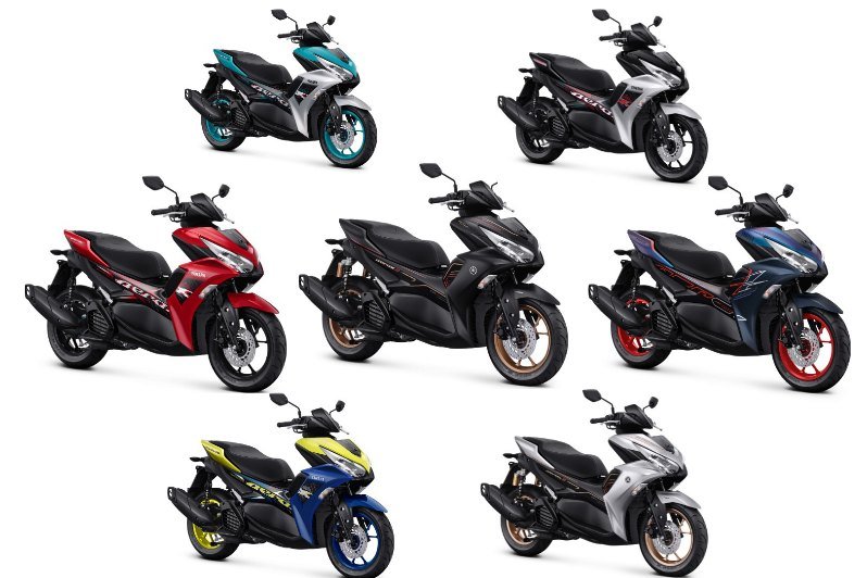 Yamaha Aerox 155 2022 Punya Warna dan Grafis Baru Yamaha Aerox 155 2022 Punya Warna dan Grafis Baru
