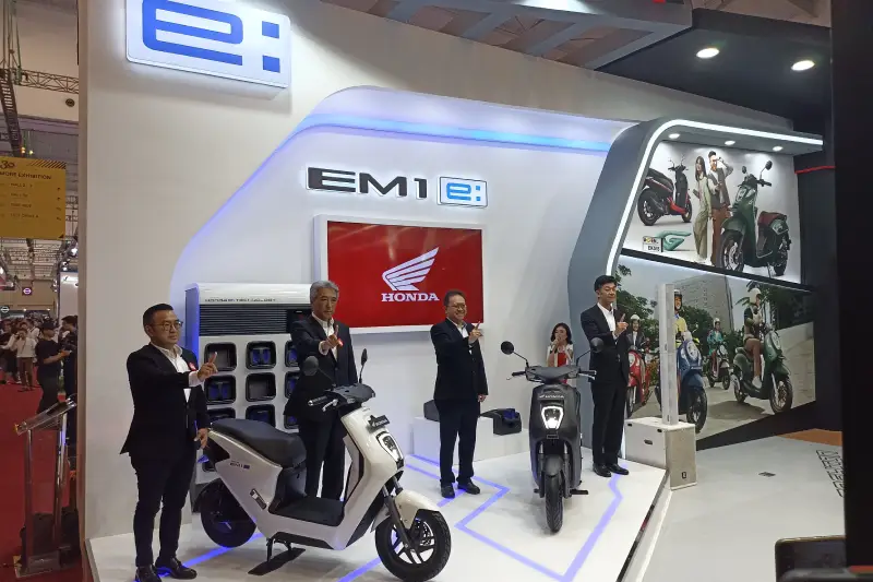 Motor Listrik Honda EM1 e: Diluncurkan, Harga Rp 40 Jutaan ...