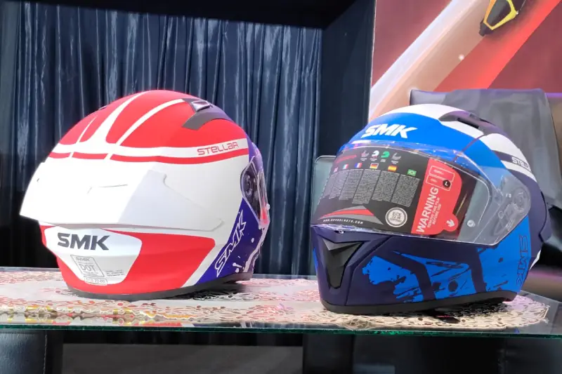 Helm SMK Stellar Double D Ring Diluncurkan di IIMS 2024 - jurnalbikers.com